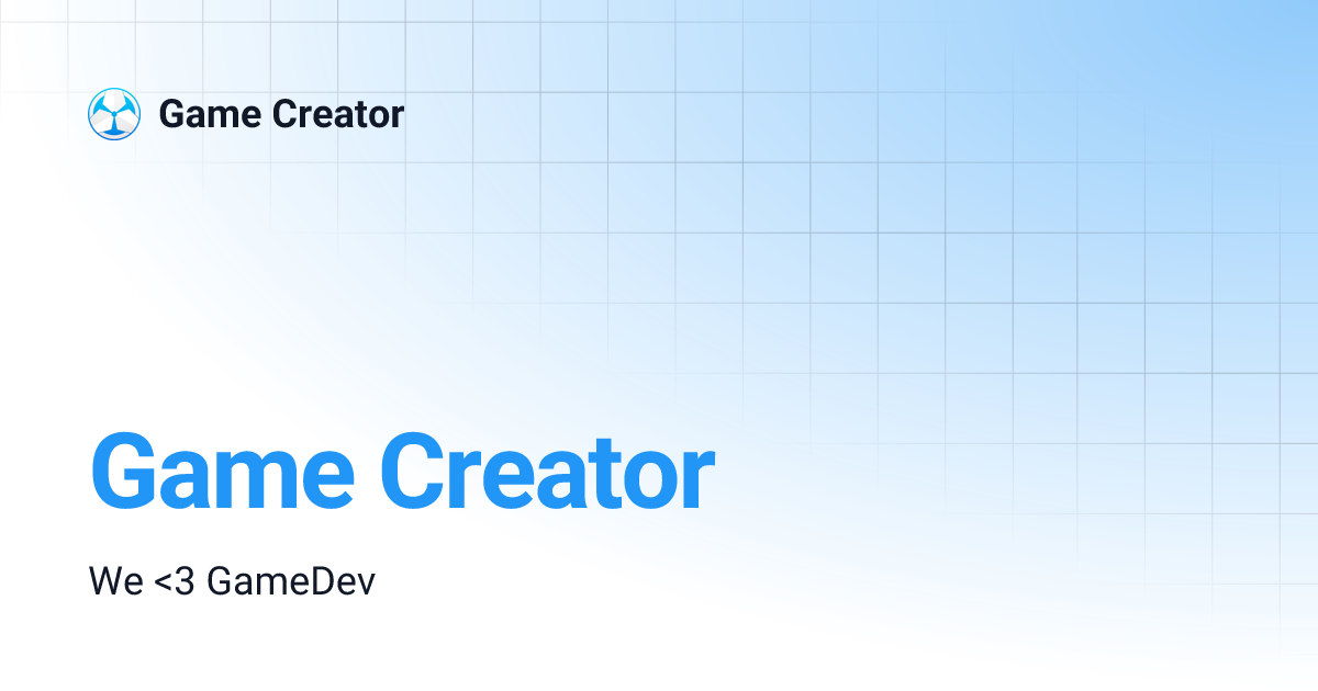 Game Creator | Game Creator