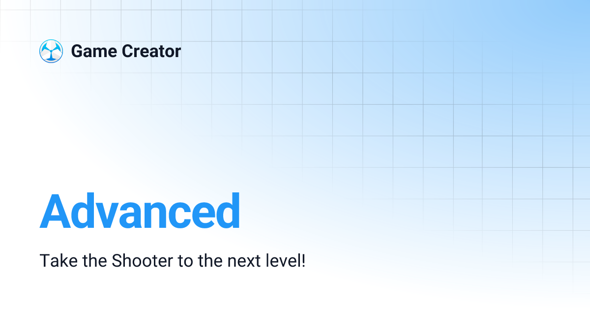 Advanced | Game Creator